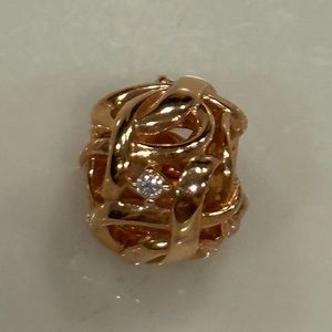 Pandora | Jewelry | Authentic Pandora Rose Openwork Woven Infinity ...